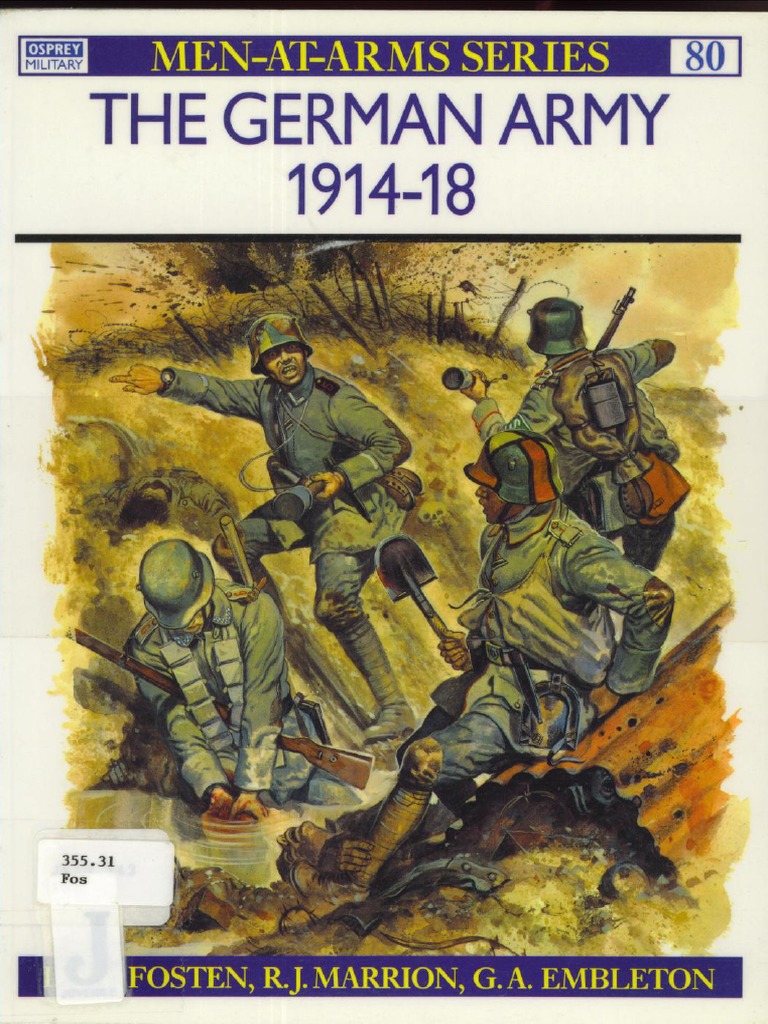 Osprey - Men at Arms 080 - The German Army 1914-1918 | PDF