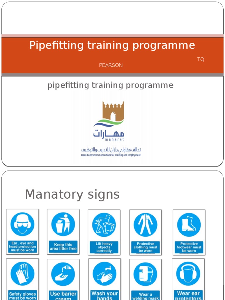 Pipefitting Training and Fire Safety Guide | PDF | Emergency Evacuation | Firefighting