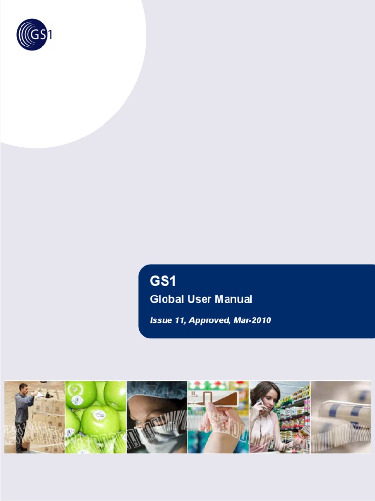 GS1 Global User Manual | PDF | Universal Product Code | Barcode