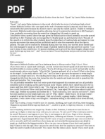 Lea's Monologue - 'DNA' | PDF | Leisure