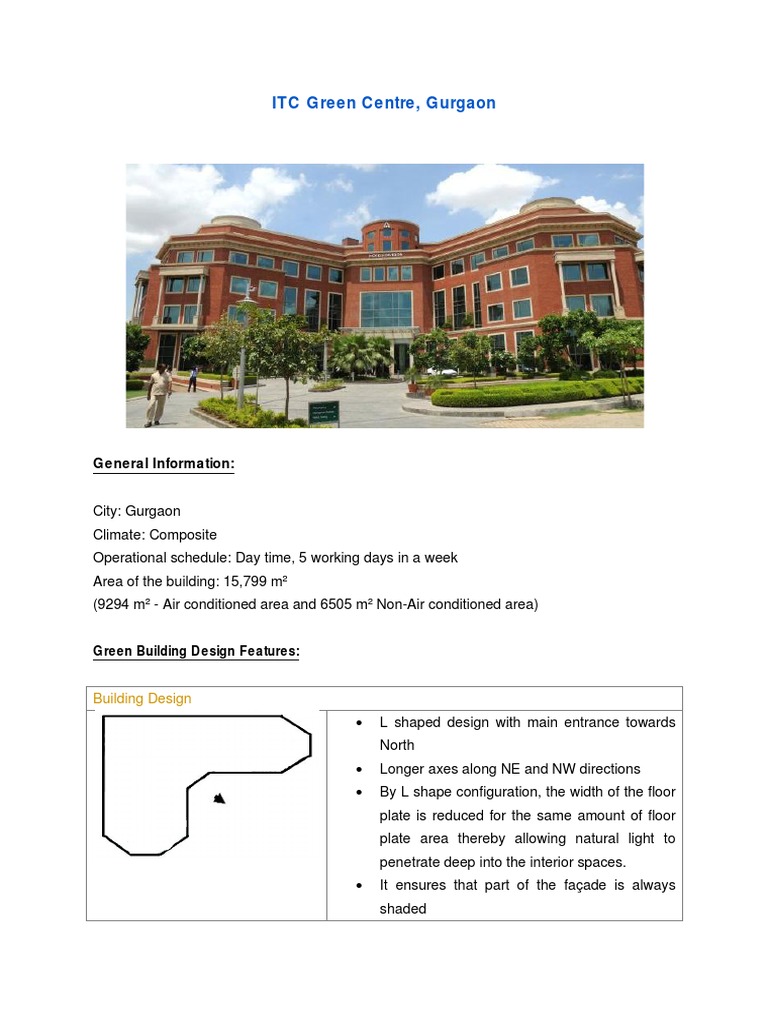 ITC Green Center - Composite-1 PDF | PDF | Compact Fluorescent Lamp ...