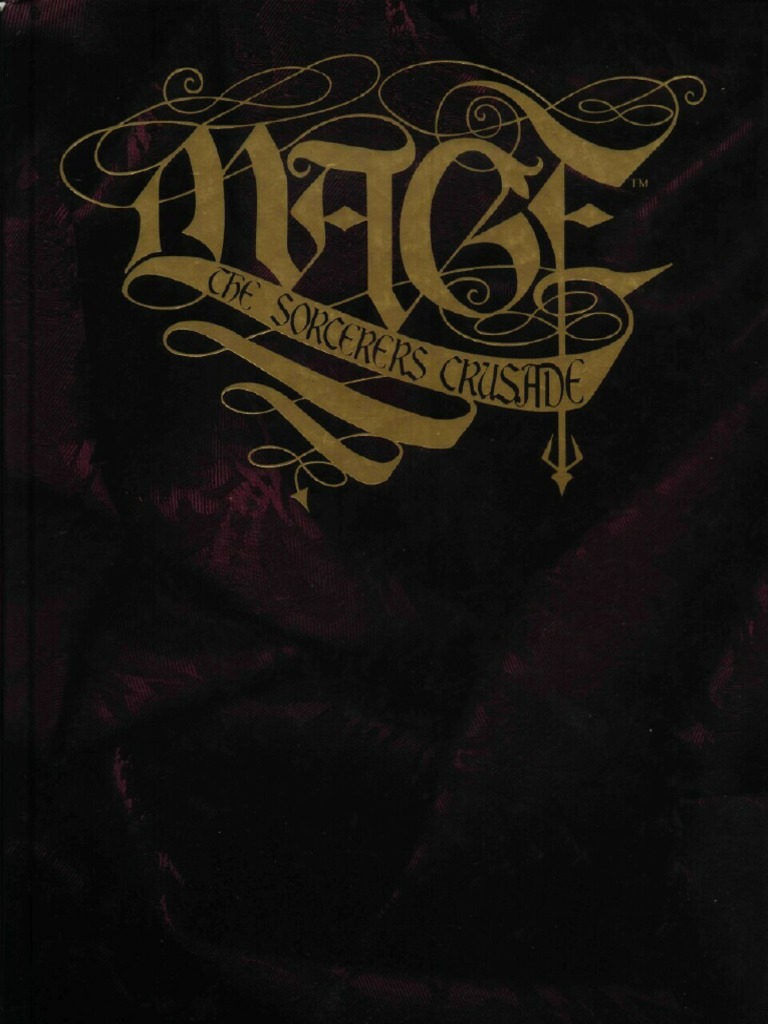 WOD - Mage - The Dark Ages - The Sorcerer's Crusade | PDF | Magic ...