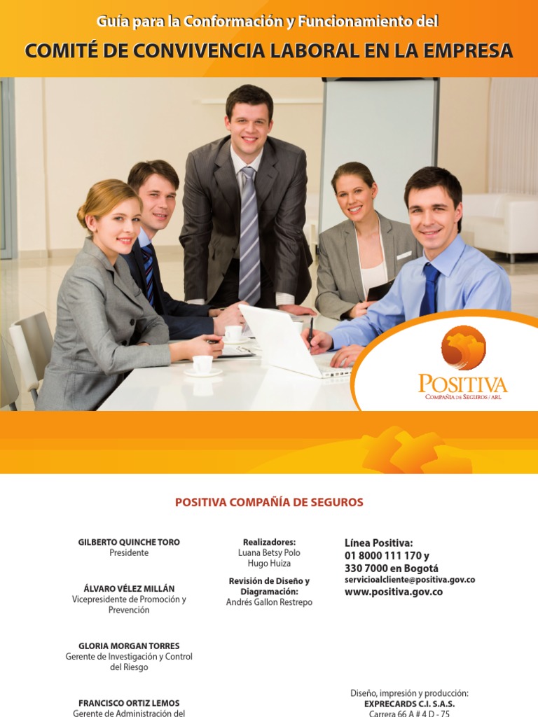 Guía para La Conformación Del Comité de Convivencia en La Empresa | PDF | Negocios | Finanzas y ...
