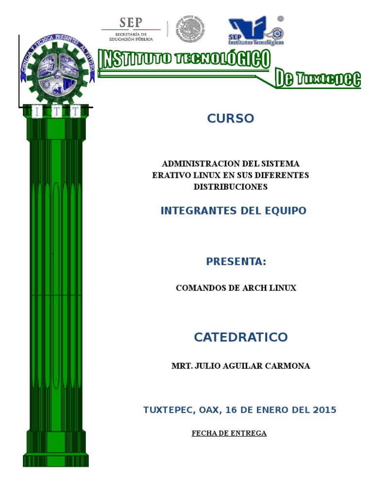 Comandos Arch Linux | PDF | Distribución de Linux | Proyectos de ...