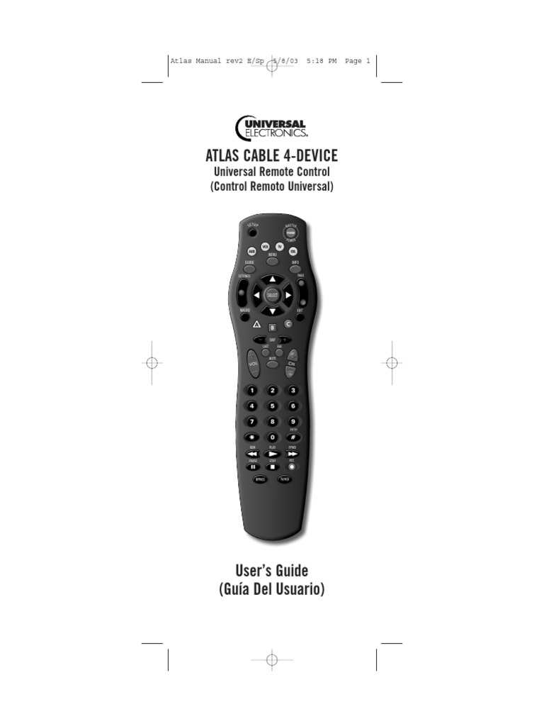 Manual Control Remoto Cablevision | PDF