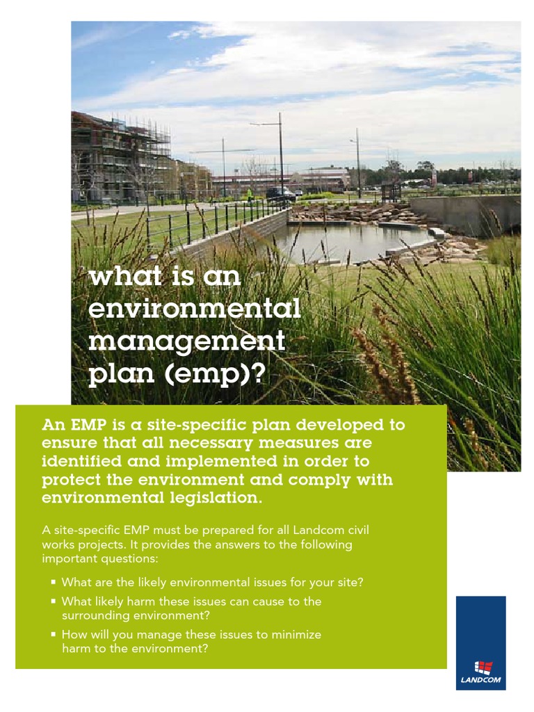 Developing a Site-Specific EMP Guide | PDF | Emergency | Environmental ...