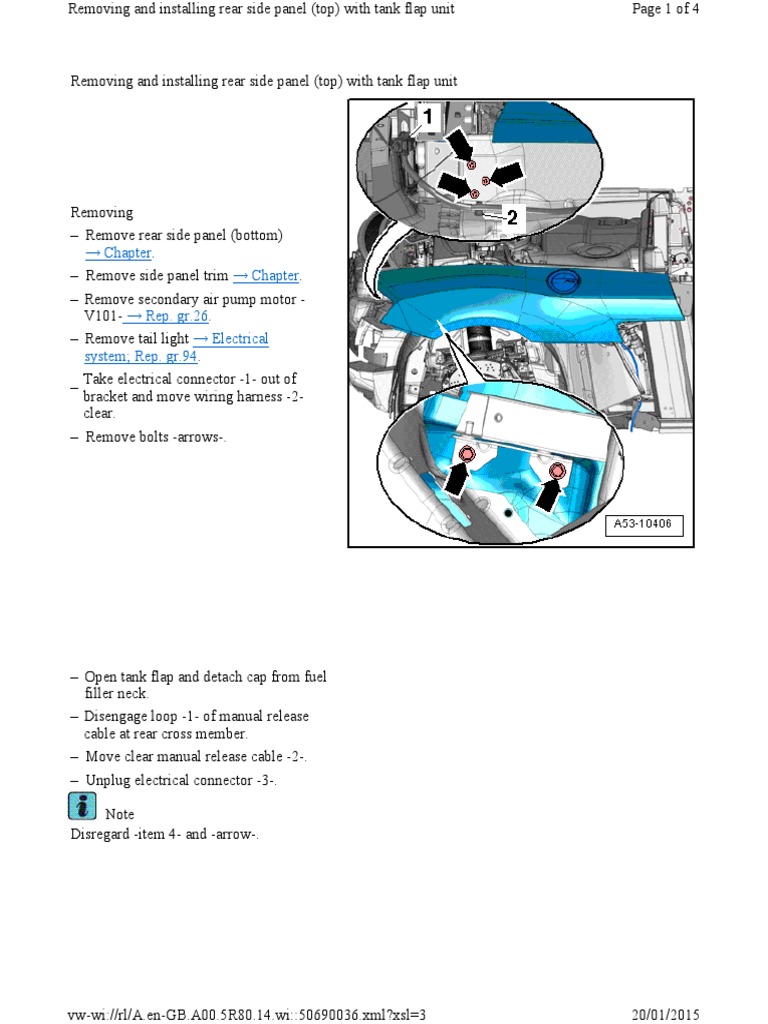 Audi R8 Spyder - Fuel Cap 2 | PDF