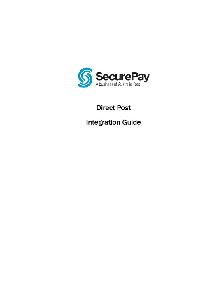 Direct Post Integration Guide | PDF | Visa Inc. | Html