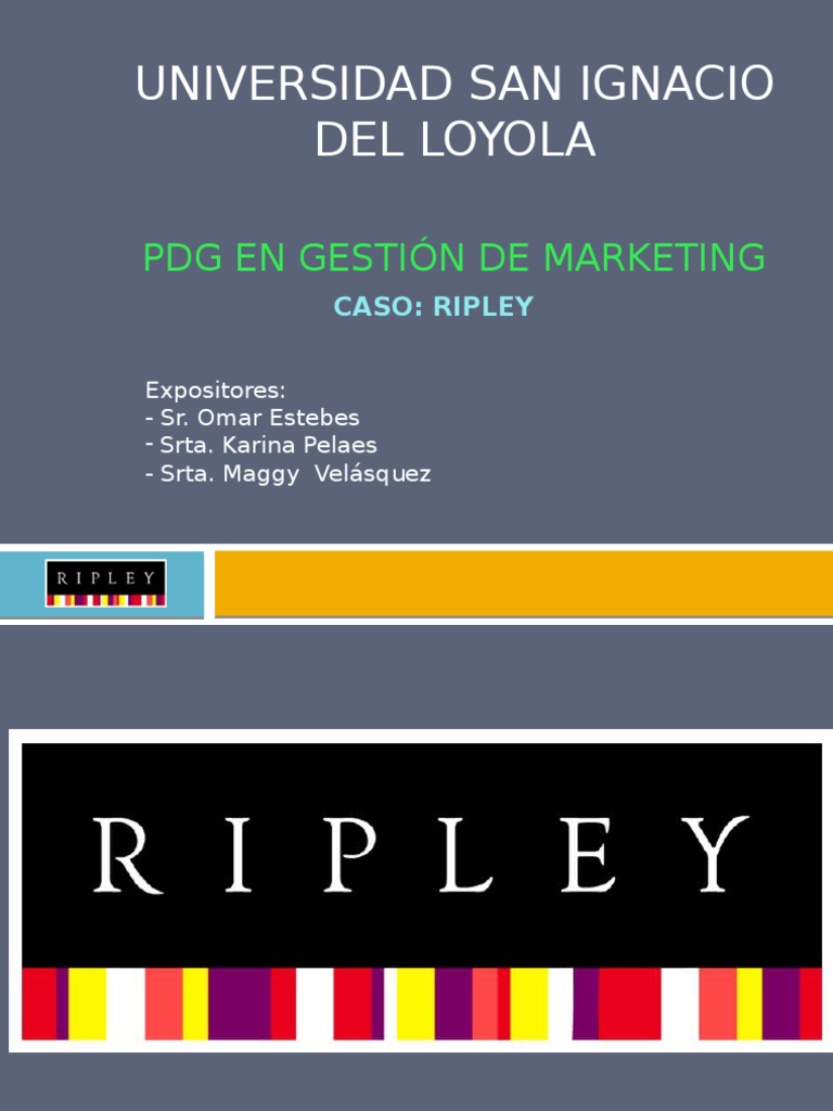 Caso Ripley | PDF | Negocios