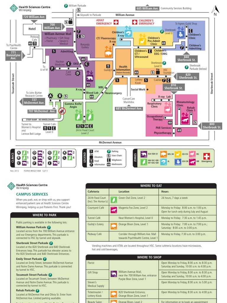 Map H SC Hallway | PDF | Clinical Medicine | Health Care