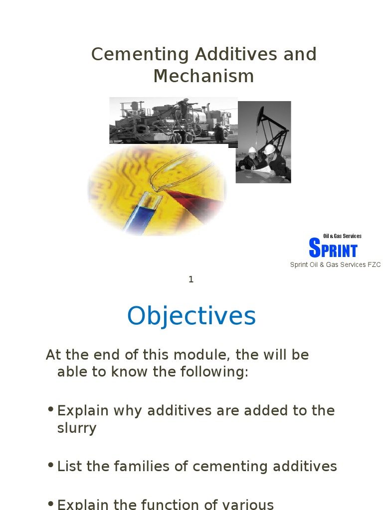 Cement Additives Overview and Functions | PDF | Sodium Chloride | Gases
