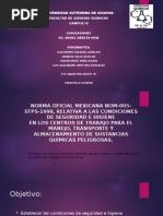 Seguridad en Sustancias Químicas NOM-005 | PDF | Ventilación (Arquitectura) | Incendios
