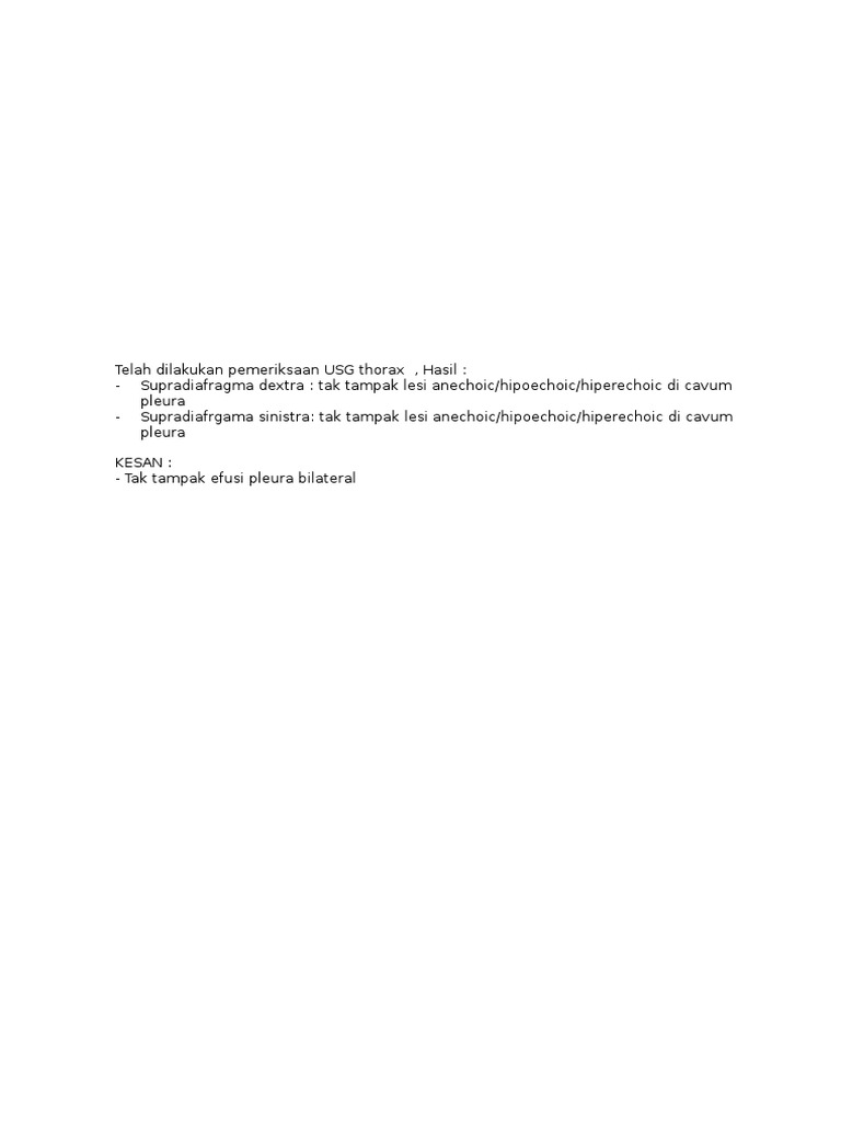 13.usg Thorax - Normal | PDF