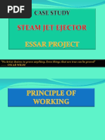 Steam Ejector Calculations | PDF | Pressure | Phases Of Matter