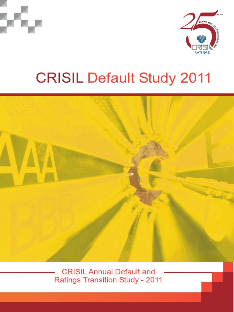Crisil Rating Default Study 2011 | PDF | Credit Rating | Credit (Finance)