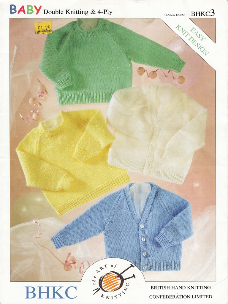 BHKC - 03 - Sweater and Cardigan | PDF | Knitting | Sheep Wool