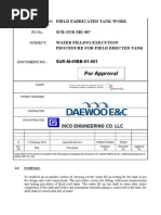 API Standard 650-Hydrotest | PDF | Corrosion | Water Quality