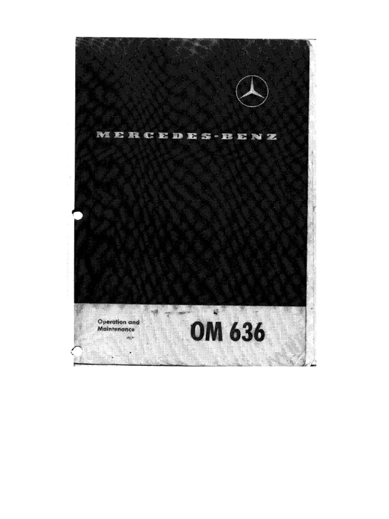 Om636 Manual | PDF