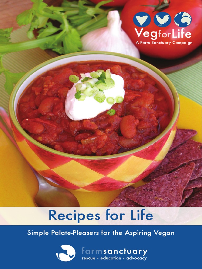 Recipes For Life | Download Free PDF | Veganism | Soybean