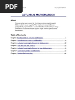 Actuarial Mathematics by Newton Bowers | PDF | Actuarial Science ...