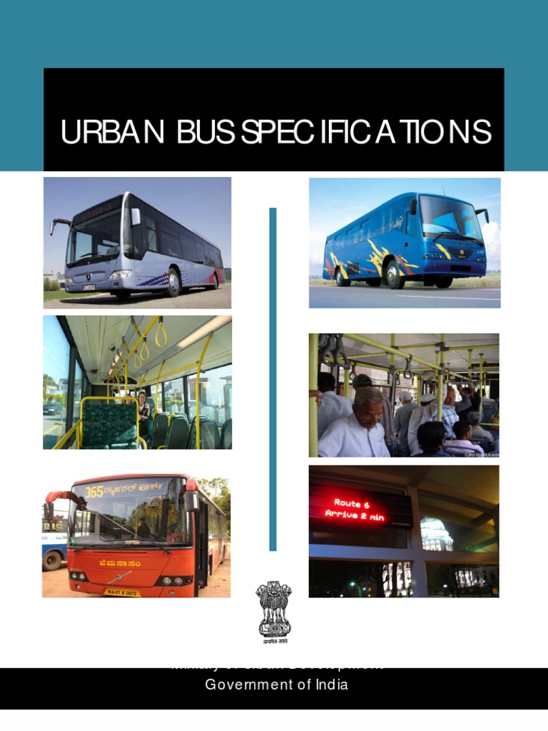 Urban Bus Specifications: Ministry of Urban Development Government of ...