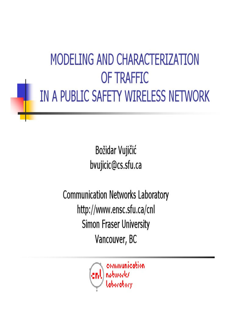 Modeling and Characterization of Traffic in A Public Safety Wireless ...