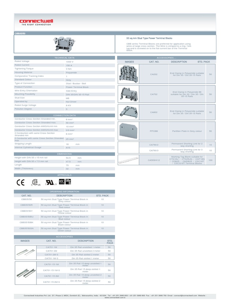 CBB35 50 PDF | PDF | Electricity | Electrical Engineering