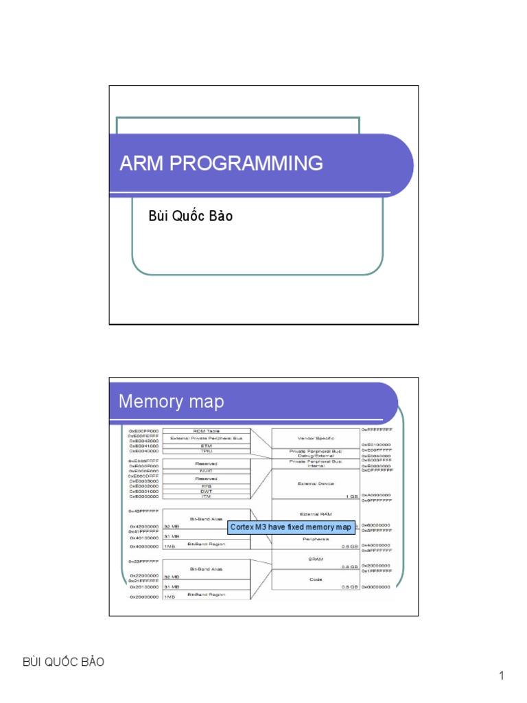 System Memory ARM | PDF | Random Access Memory | Arm Architecture