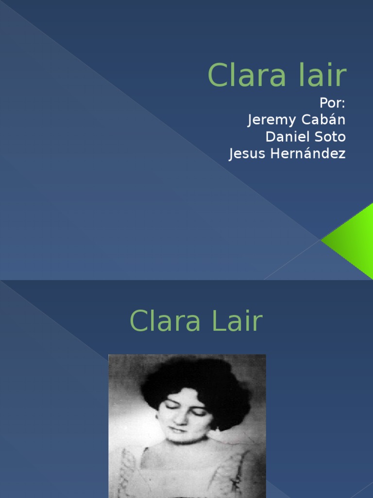 Clara Lair | PDF | Poesía