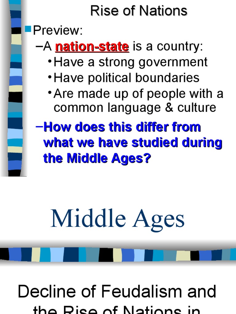 Decline of Feudalism and Nation-States | PDF | Kingdom Of England ...