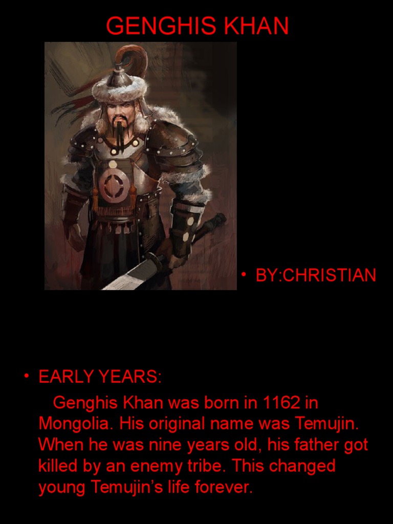 Genghis Khan | PDF | Genghis Khan | Mongol Empire