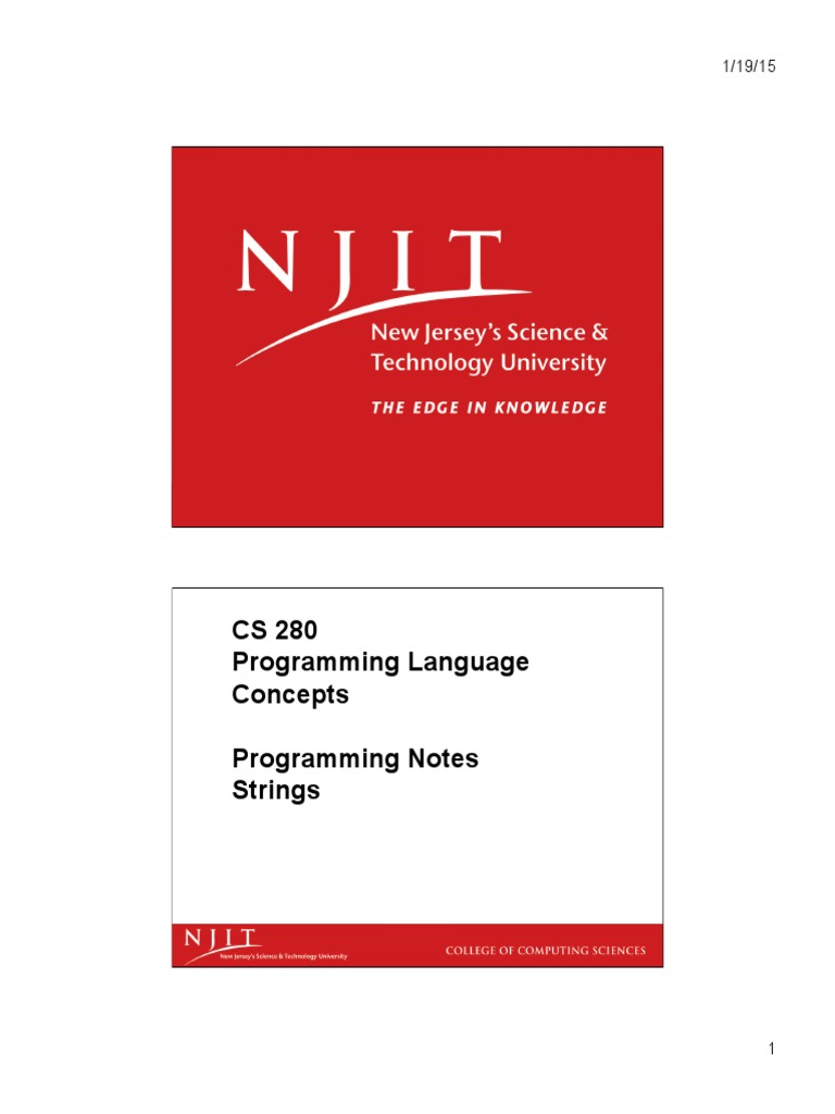 Programming Language Concepts Pdf String Computer Science C Programming Language