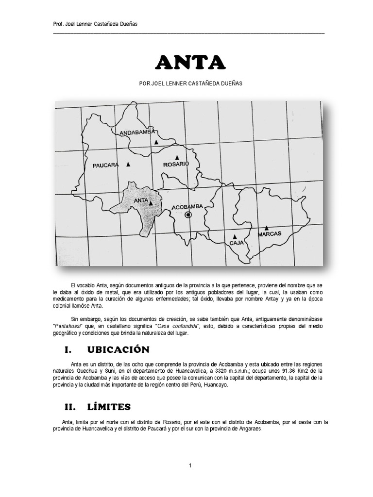 Historia y leyendas del distrito de Anta | PDF | Imperio Inca | Amor