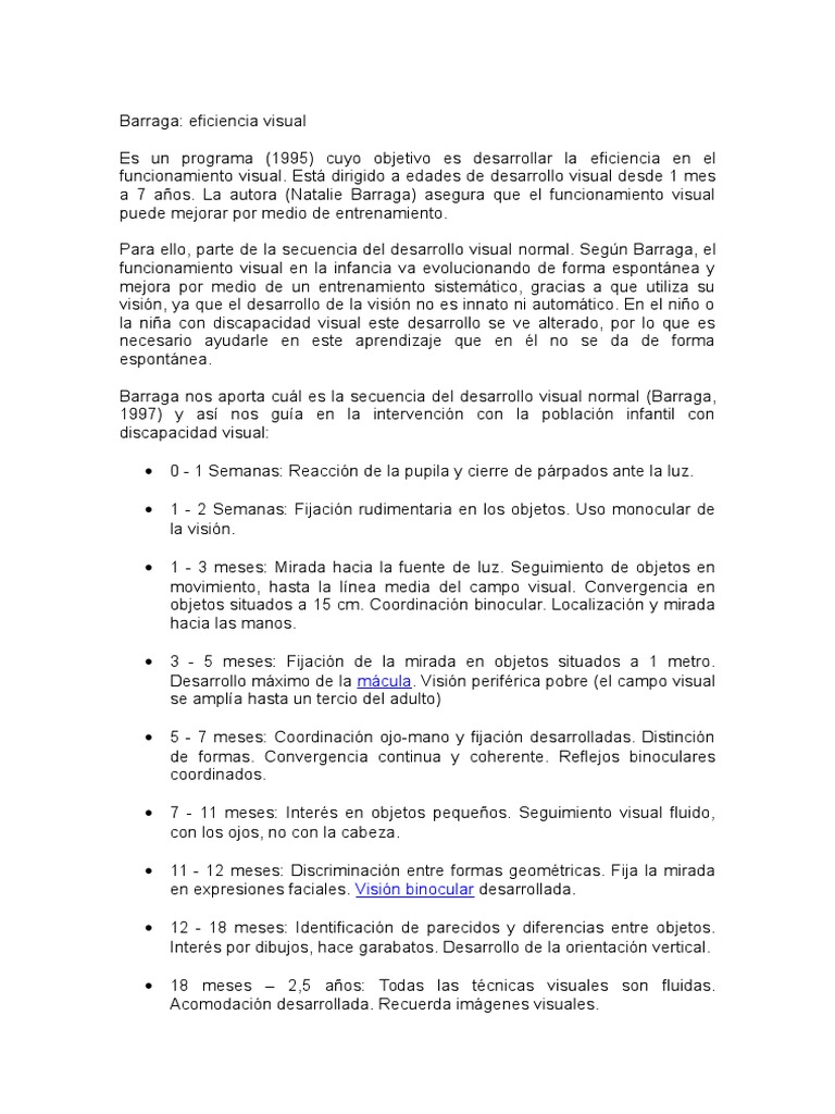 Barraga Natalie | PDF | Percepción visual | Percepción