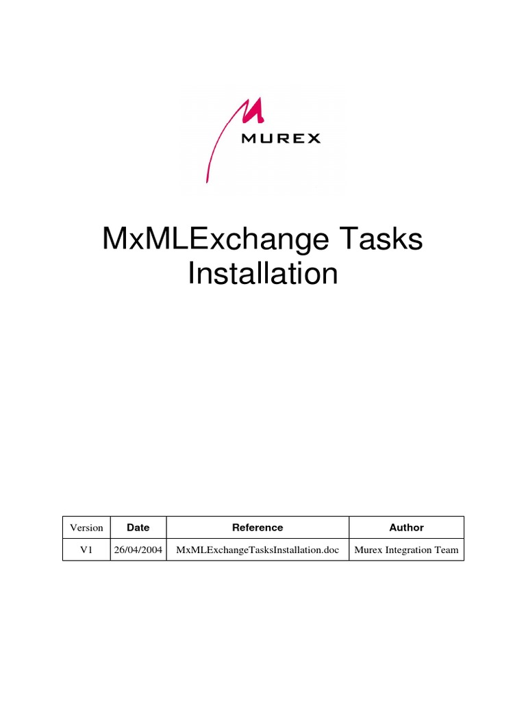 MX ML Exchange Tasks Installation | PDF | Computer File | Operating ...