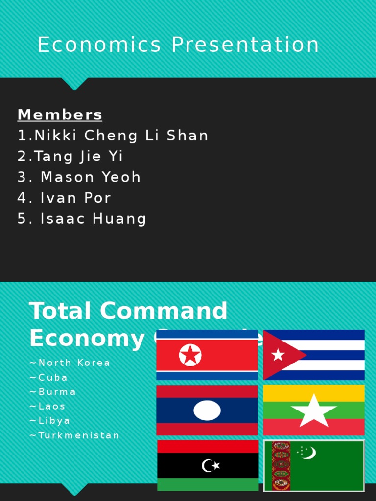 Economics Presentation | PDF | North Korea | World Politics