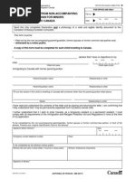 IMM 5707 (Family Info. Form) | PDF | Marriage | Passport