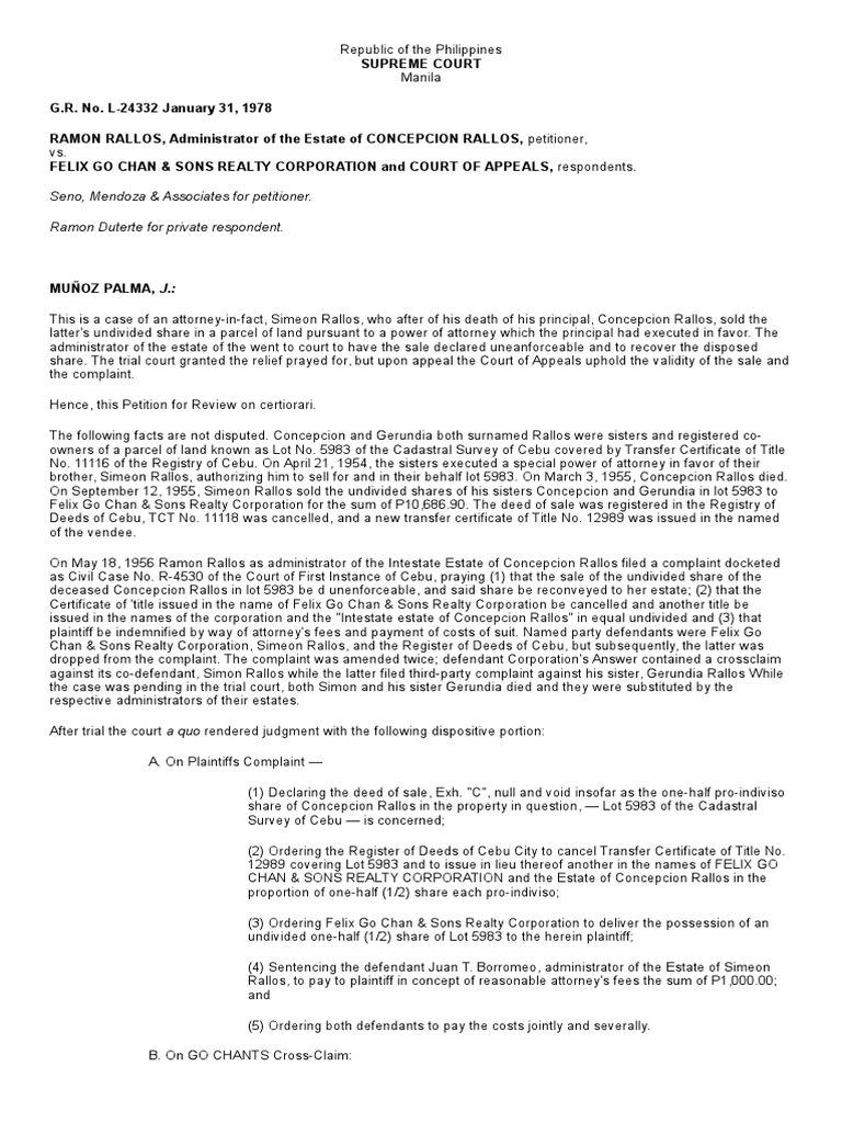 Agency Cases | PDF | Law Of Agency | Offer And Acceptance