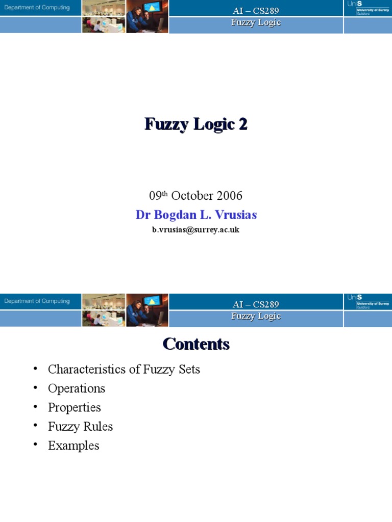 Fuzzy Logic | PDF | Fuzzy Logic | Air Conditioning
