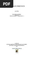 Pride & Prejudice - 2005 Movie Script | PDF | Jane Austen | Adaptations Of Works