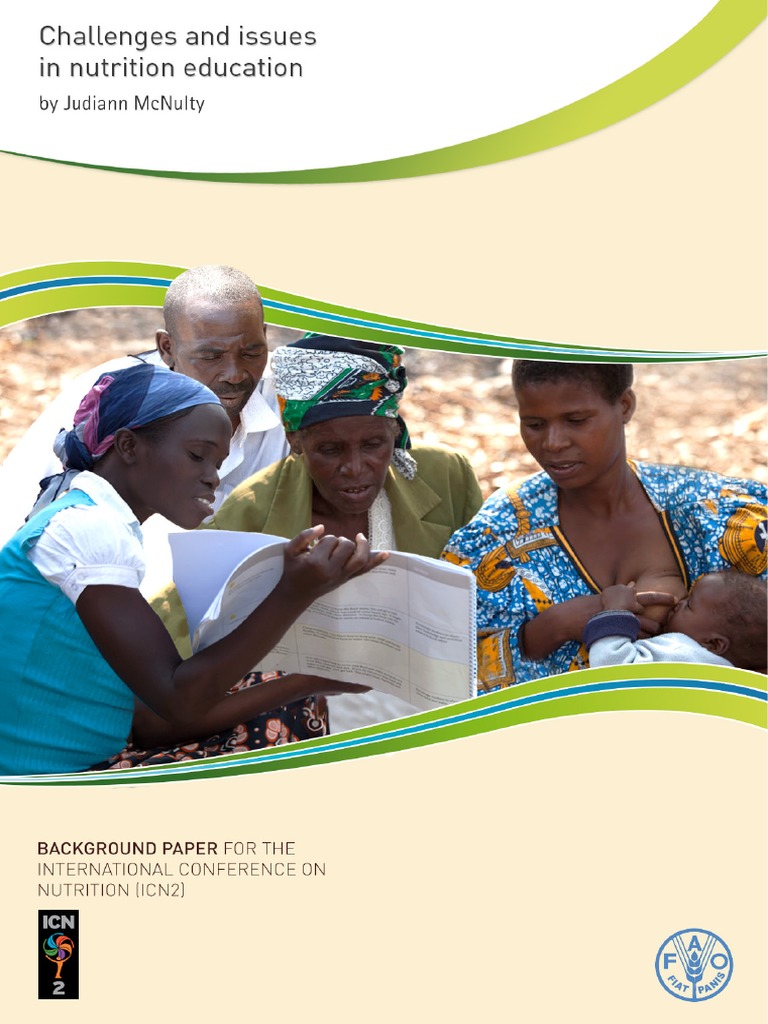 Challenges and Issues in Nutrition Education | PDF | Malnutrition ...