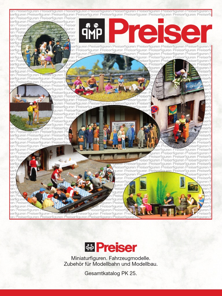Preiser Katalog 25 h0 | PDF