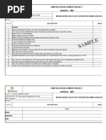 Ups Checklist | PDF