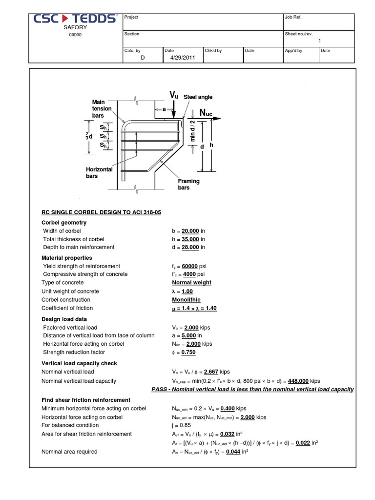 Cobble Design - Sample New | PDF | Strength Of Materials | Structural ...