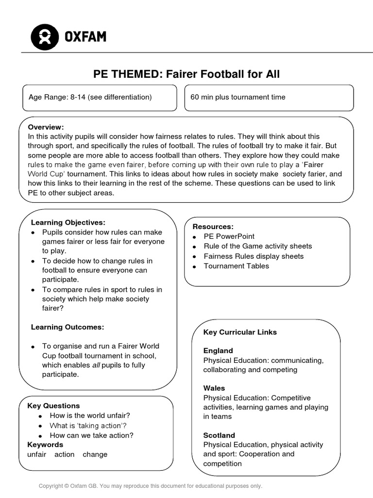 World Cup PE PDF | PDF