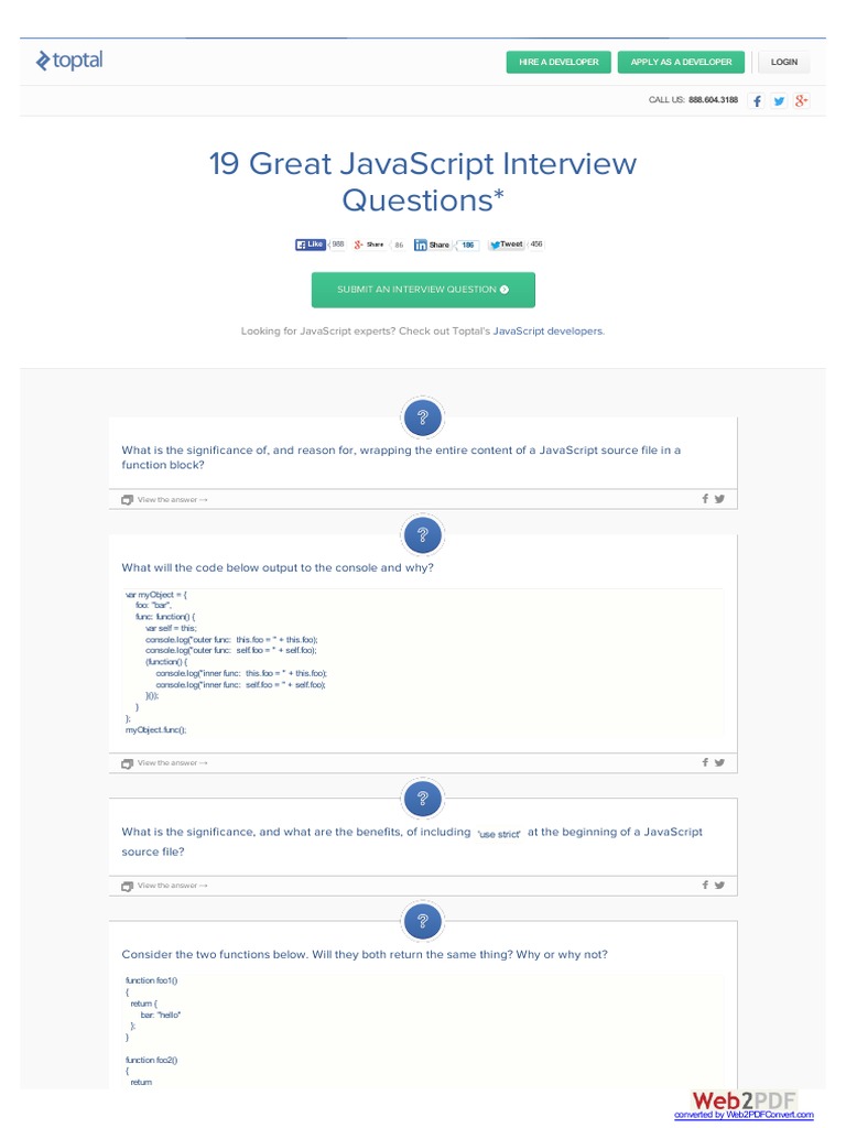 Toptal | PDF | Java Script | Command Line Interface