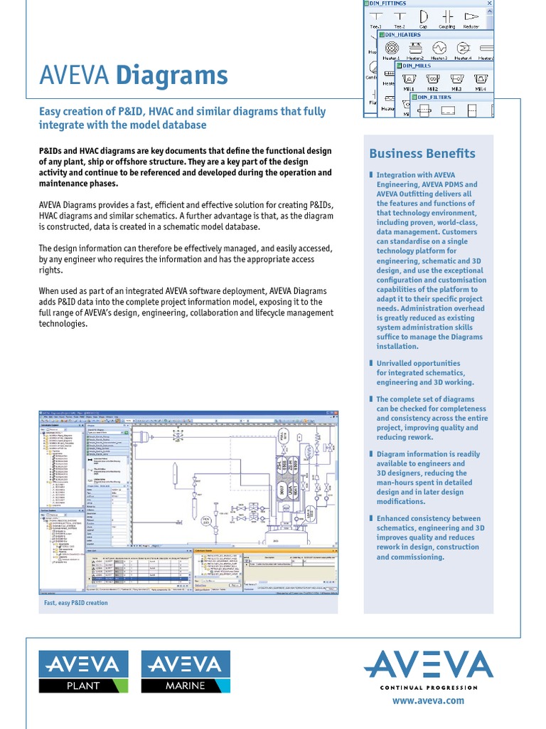 AVEVA DiagramsInfo PDF | PDF | Databases | Engineering