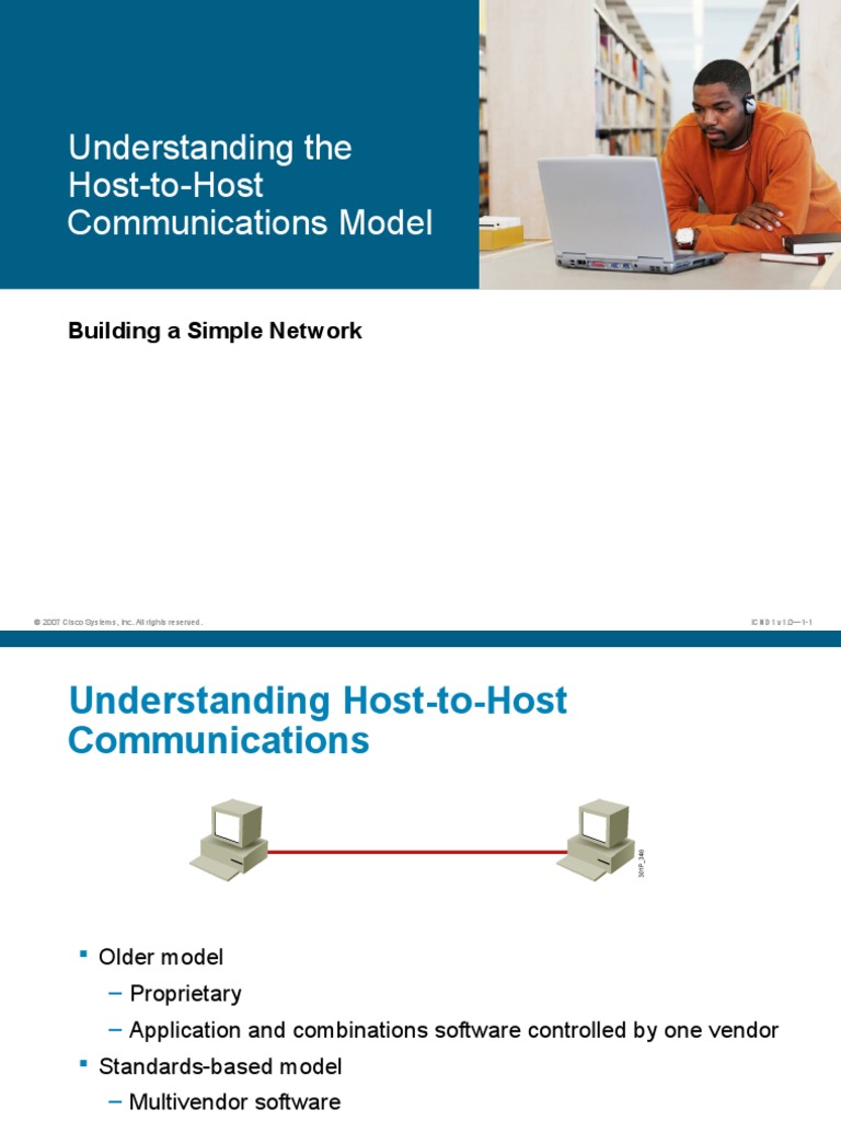 Understanding The Host-to-Host Communications Model: Building A Simple ...