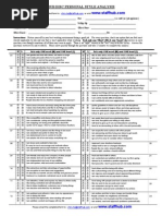 Disc Personality Test | PDF