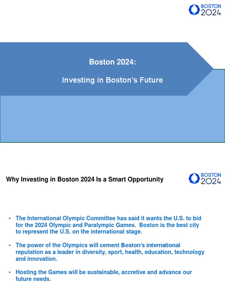 Boston 2024 Presentation | PDF | Boston | Entrepreneurship
